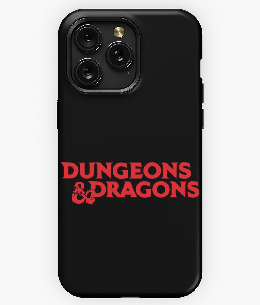 Dungeons and Dragons RPG Game Logo G5940 Phone Case for iPhone17 16 15 ...