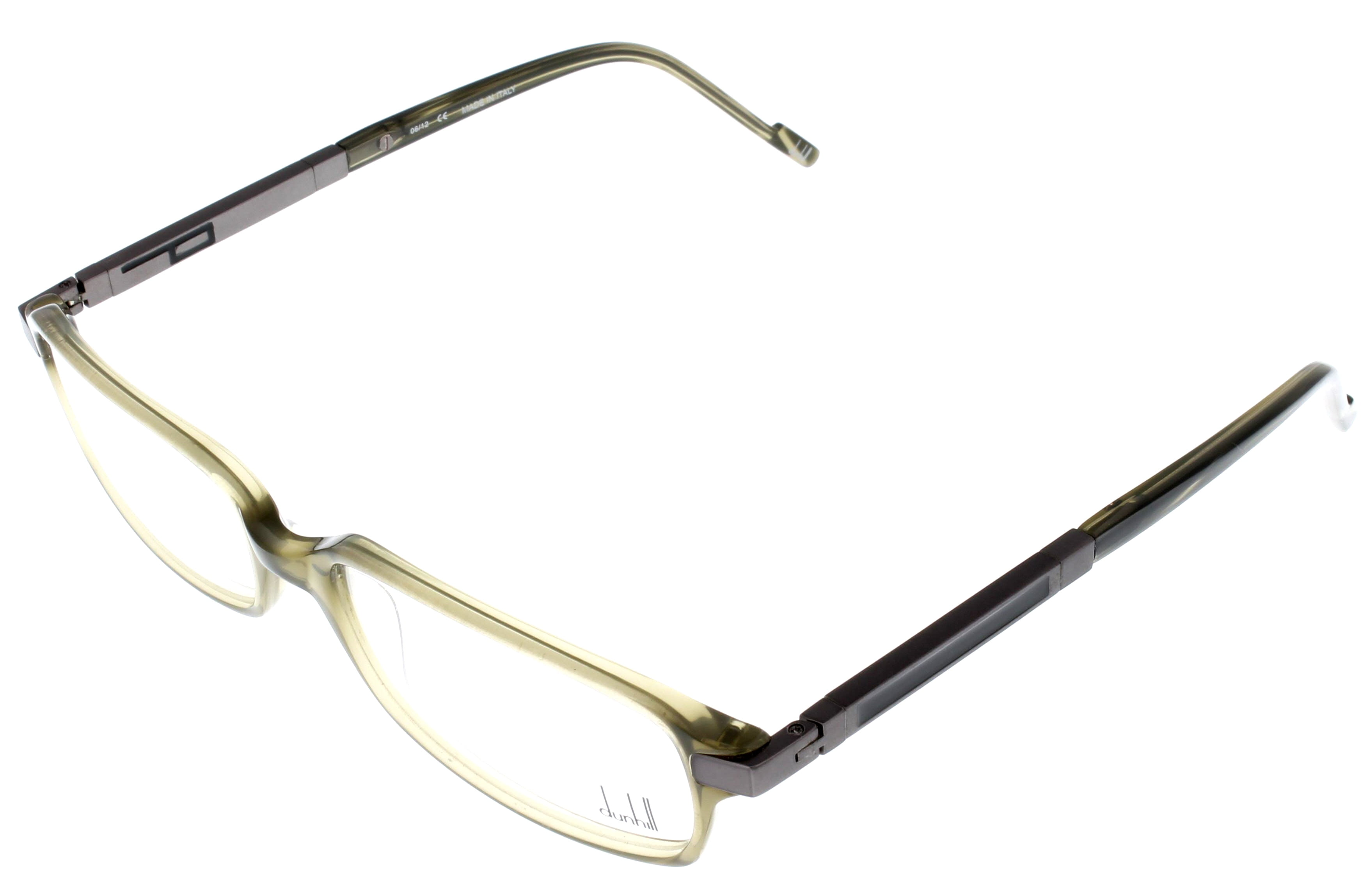 Dunhill Optical Eyewear Frame Men Green Black Rectangular DU57 04 ...