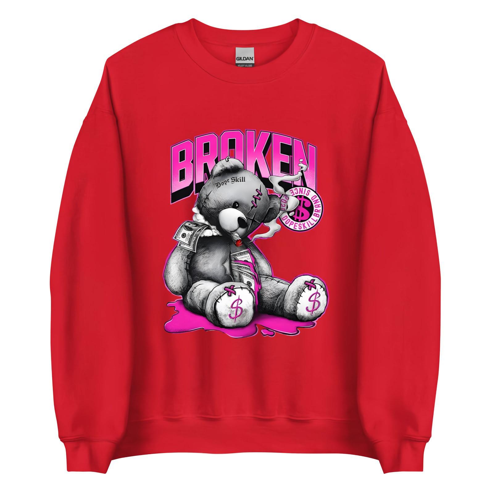 Dunk Low Active Fuchsia DopeSkill Unisex Shirt Sick Bear Graphic ...