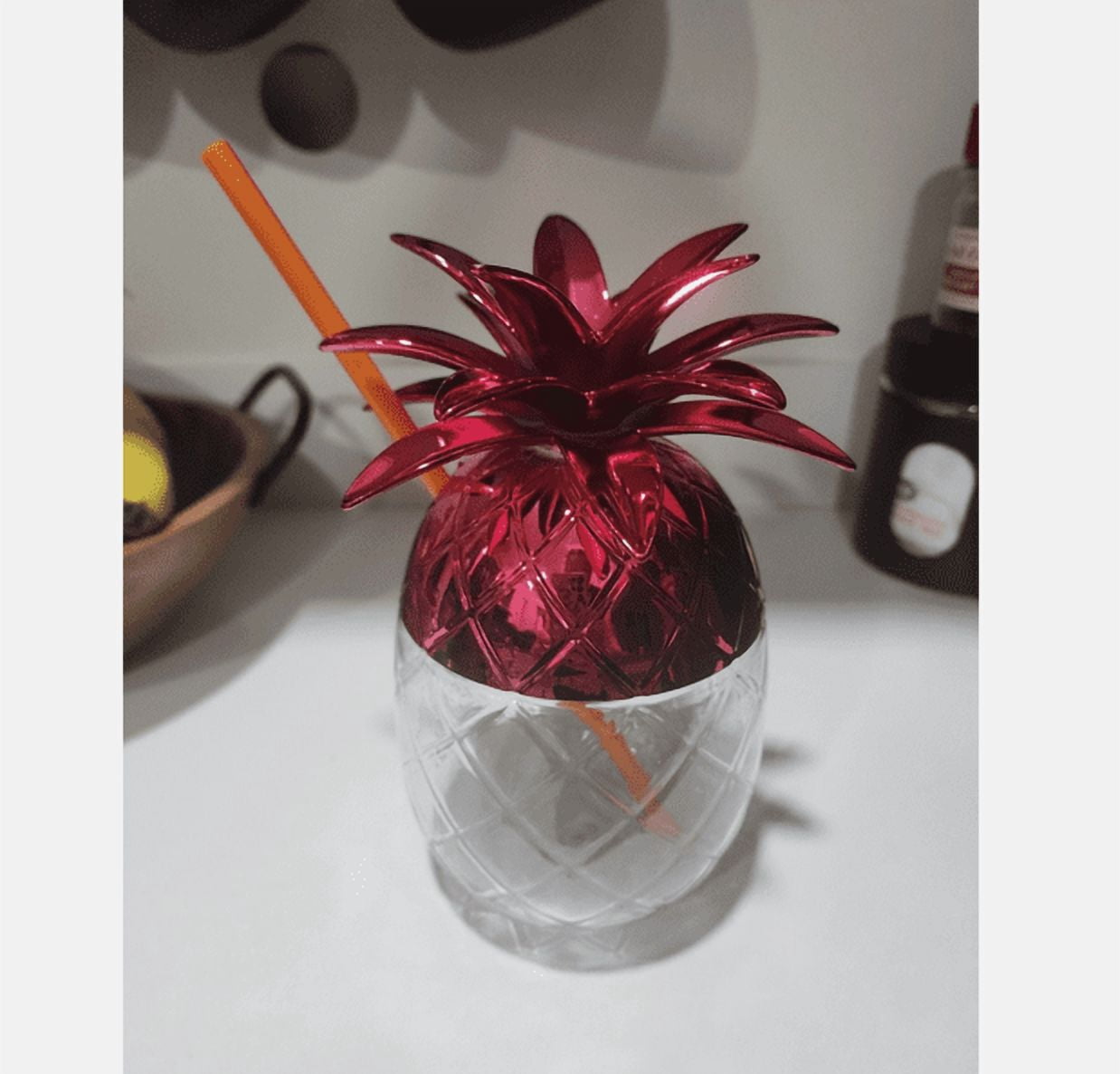 Dunkin 2026 PINEAPPLE CUP,Fun Novelty Pineapple Drink Cup Birthday ...