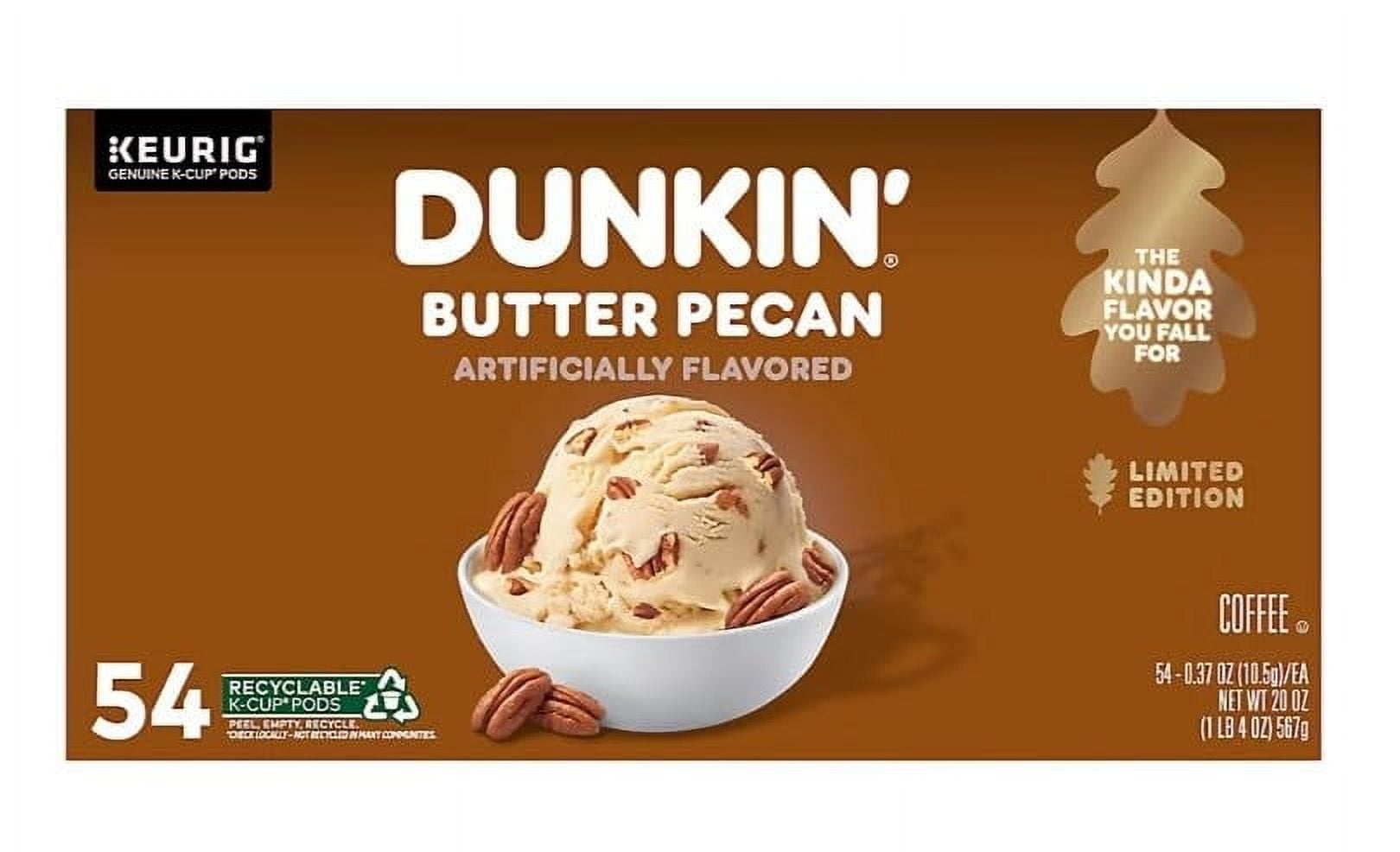 Dunkin' Butter Pecan Coffee Pods - 54 Count - Walmart.com