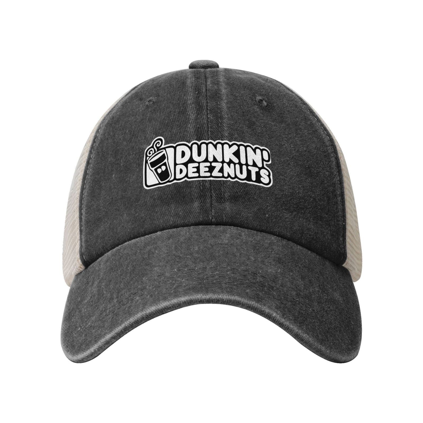Dunkin Deez Nuts Unisex Cowboy Mesh Baseball Cap Adjustable Vintage ...
