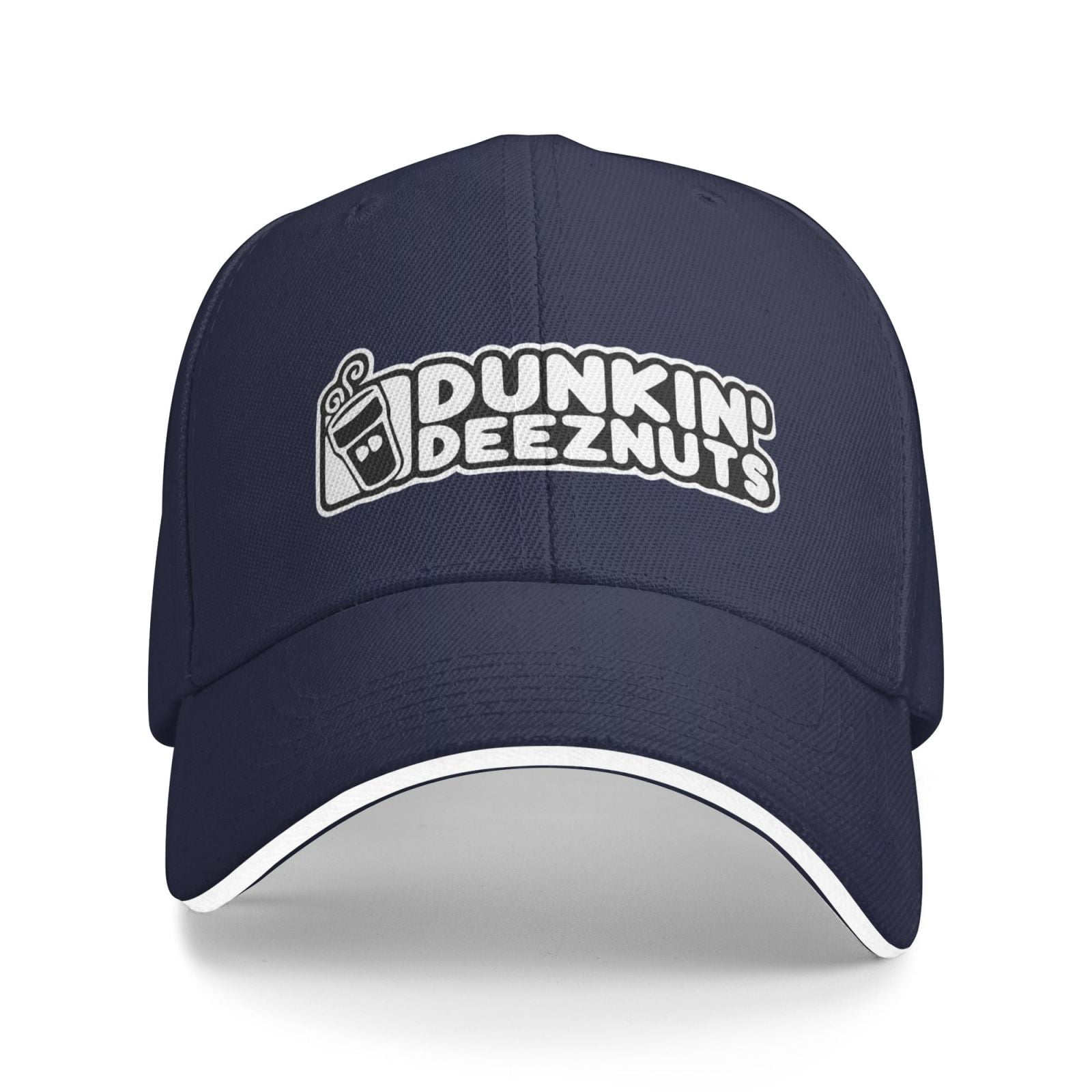 Dunkin Deez Nuts Unisex Golf Baseball Cap Adjustable Sandwich Cap ...