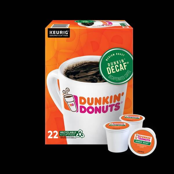 Dunkin' Donuts 22-Count Dunkin' Decaf Coffee K-Cup Pods - Walmart.com
