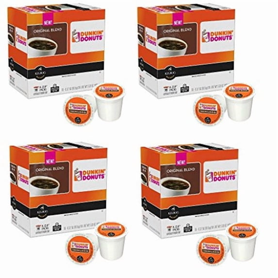 Dunkin' Donuts Coffee K-Cups, Original, 64 Count - Walmart.com