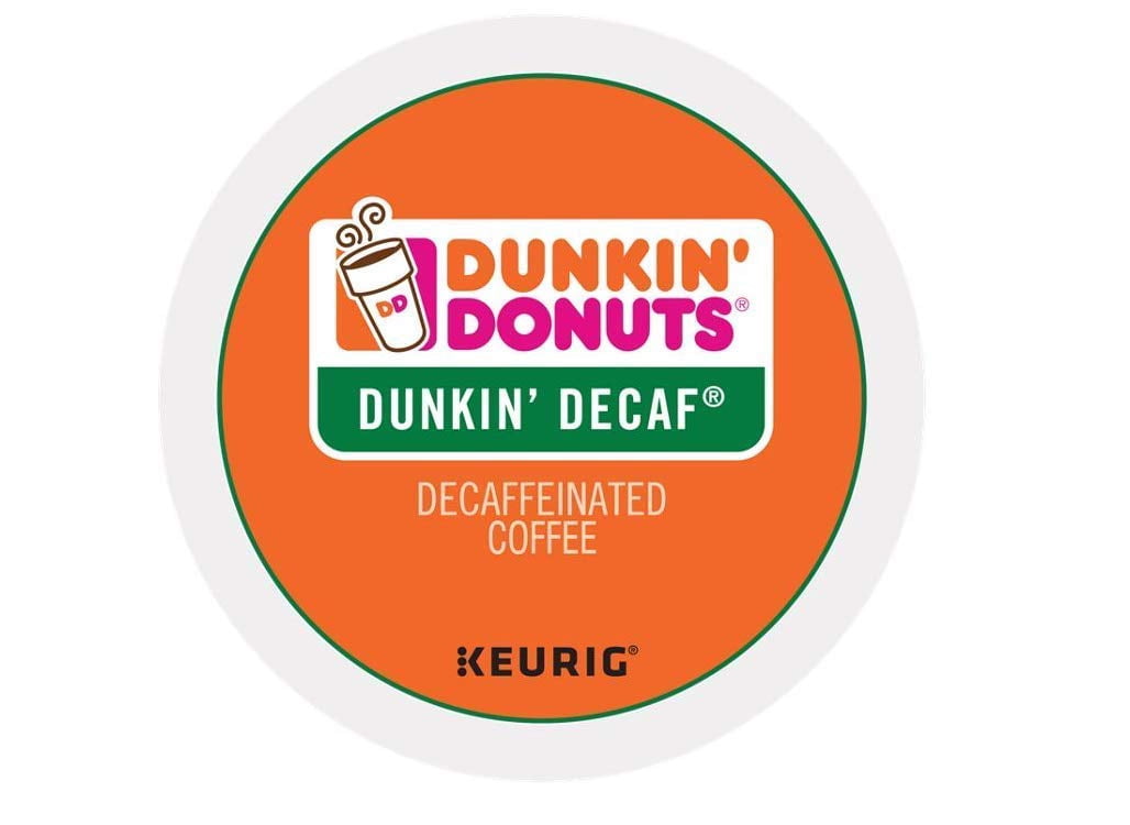 Dunkin Donuts Dunkin Decaf single serve K-Cup pods for brewers, 96 ...