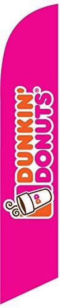 Dunkin' Donuts Feather Banner Swooper Flag, Replacement Flag Only ...