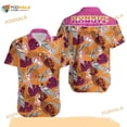Dunkin Donuts Food Hawaiian Shirt, Tropical Flower Aloha Shirt ...
