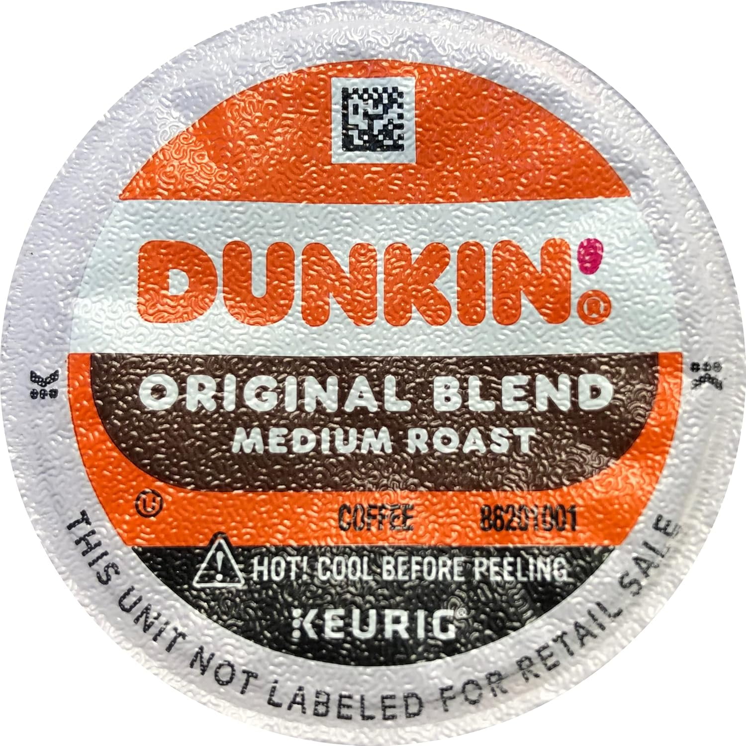 Dunkin Donuts Original Blend Coffee K-Cup Pods - 16 Count (Packaging ...