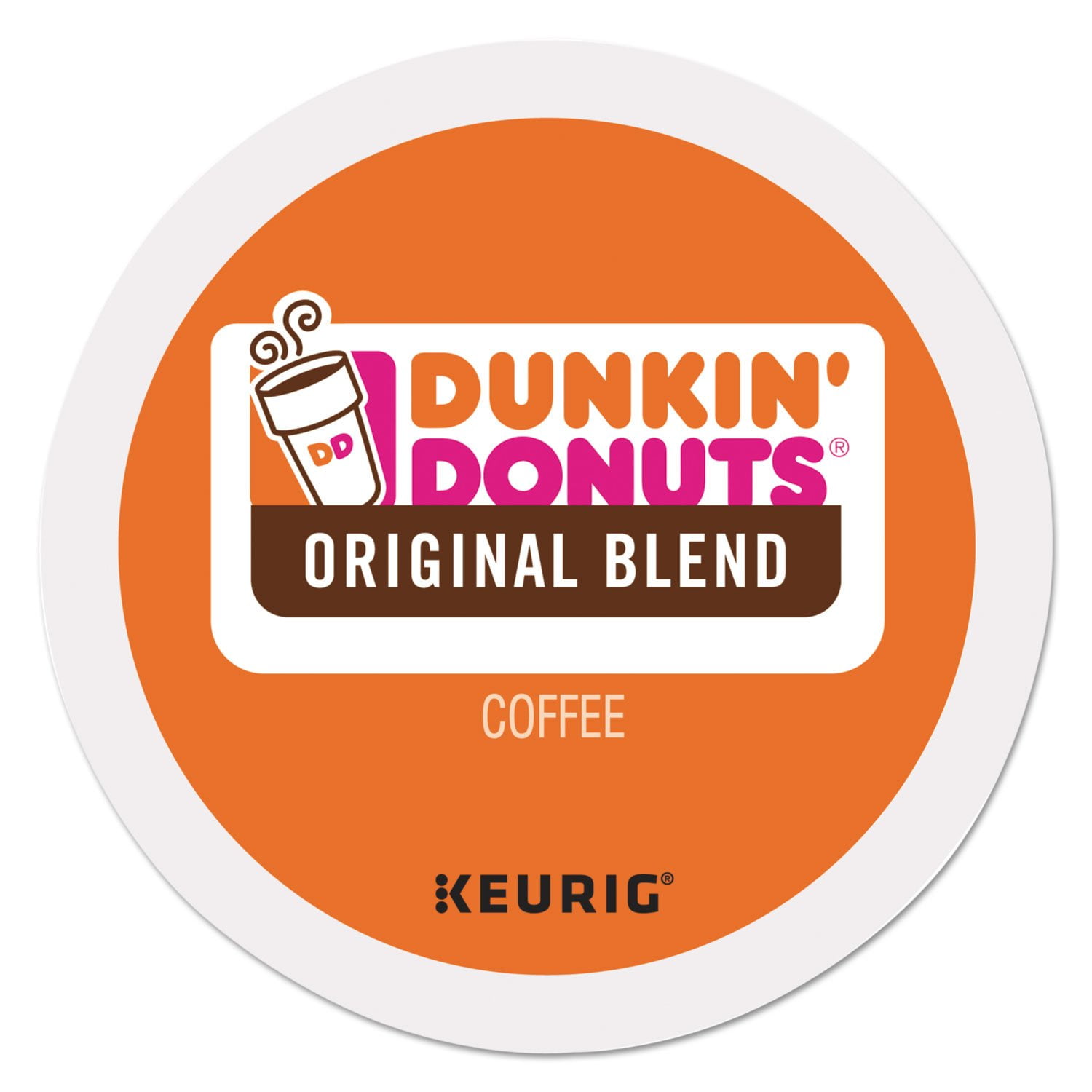 Dunkin Donuts Original K-Cup Pods, Original Blend, 22 Count (Packaging ...