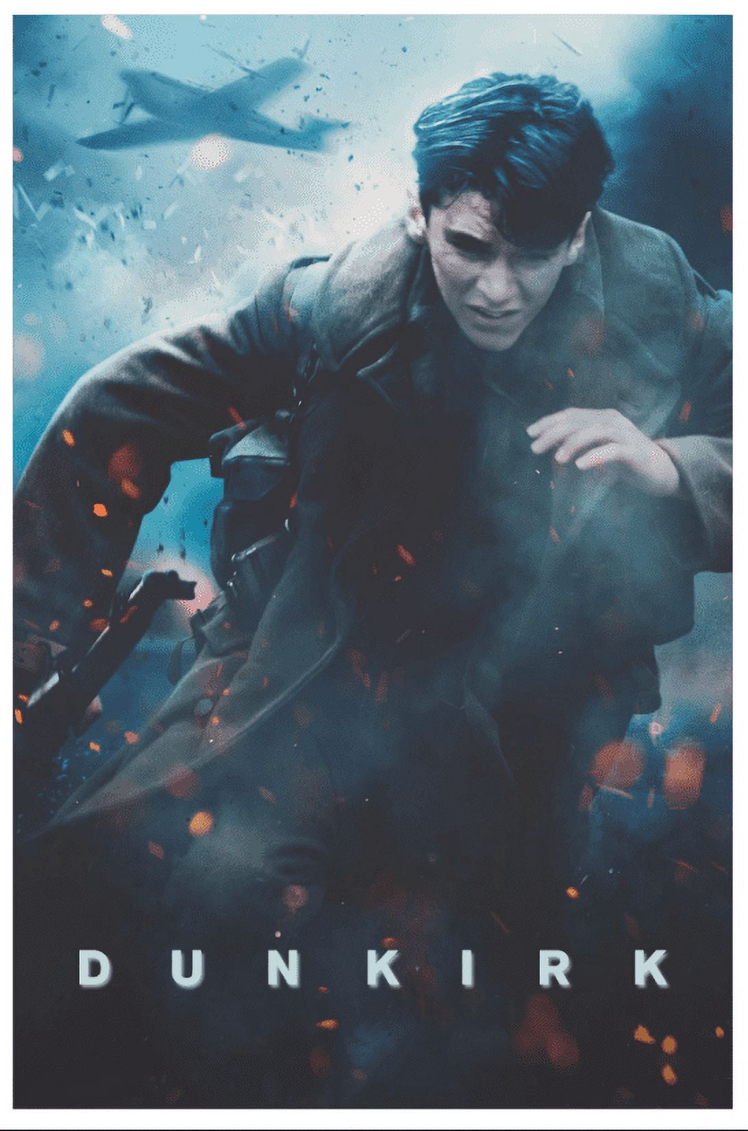 Dunkirk (2017) Movie Poster 24x36 WWII Thriller, Christopher Nolan ...