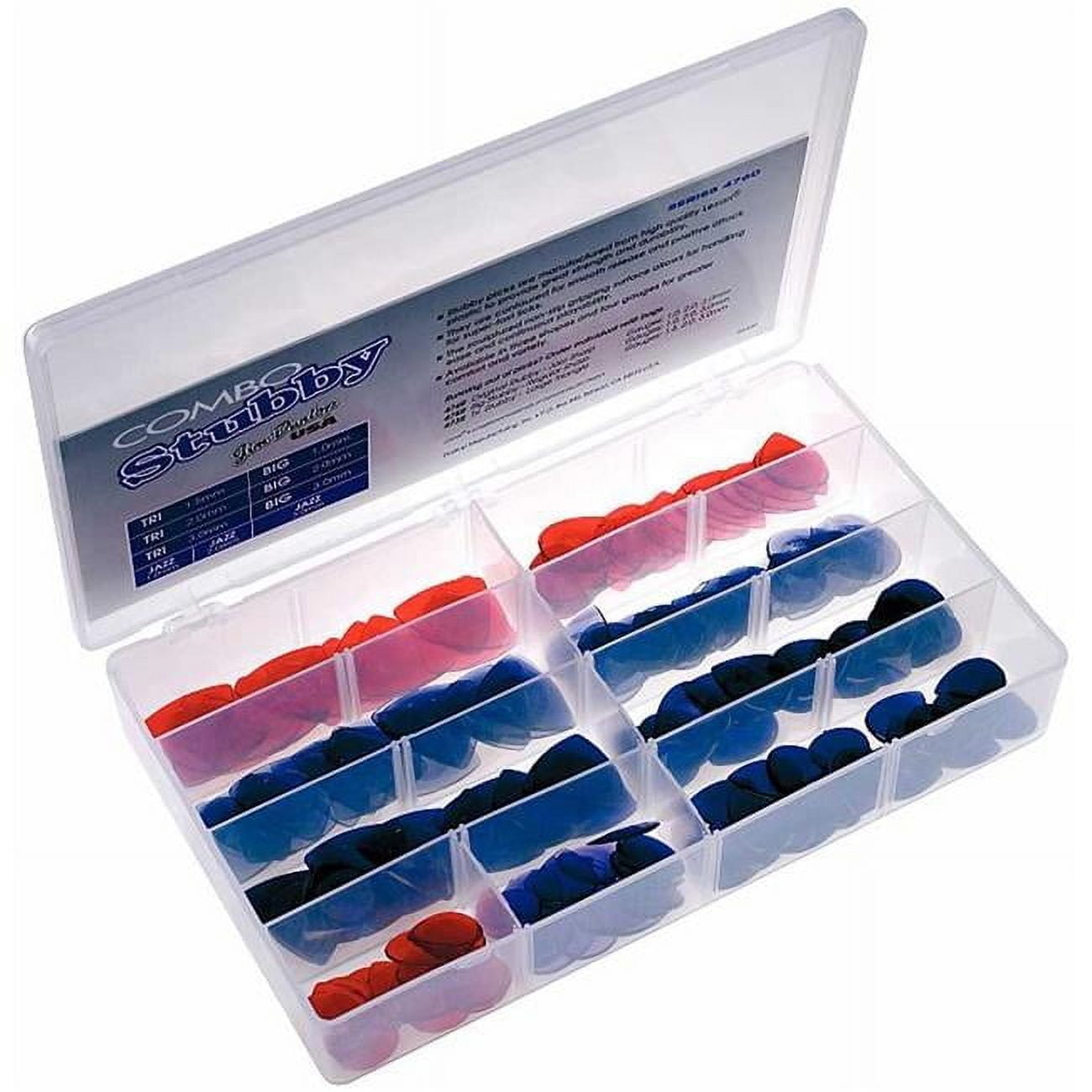 Dunlop 4760 Big Stubby Pick Assortment - Box of 216 - Walmart.com