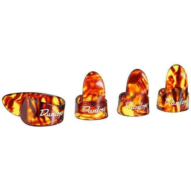 Dunlop 9020TP-U Large Finger Picks - 3 Finger, 1 Thumb - Walmart.com