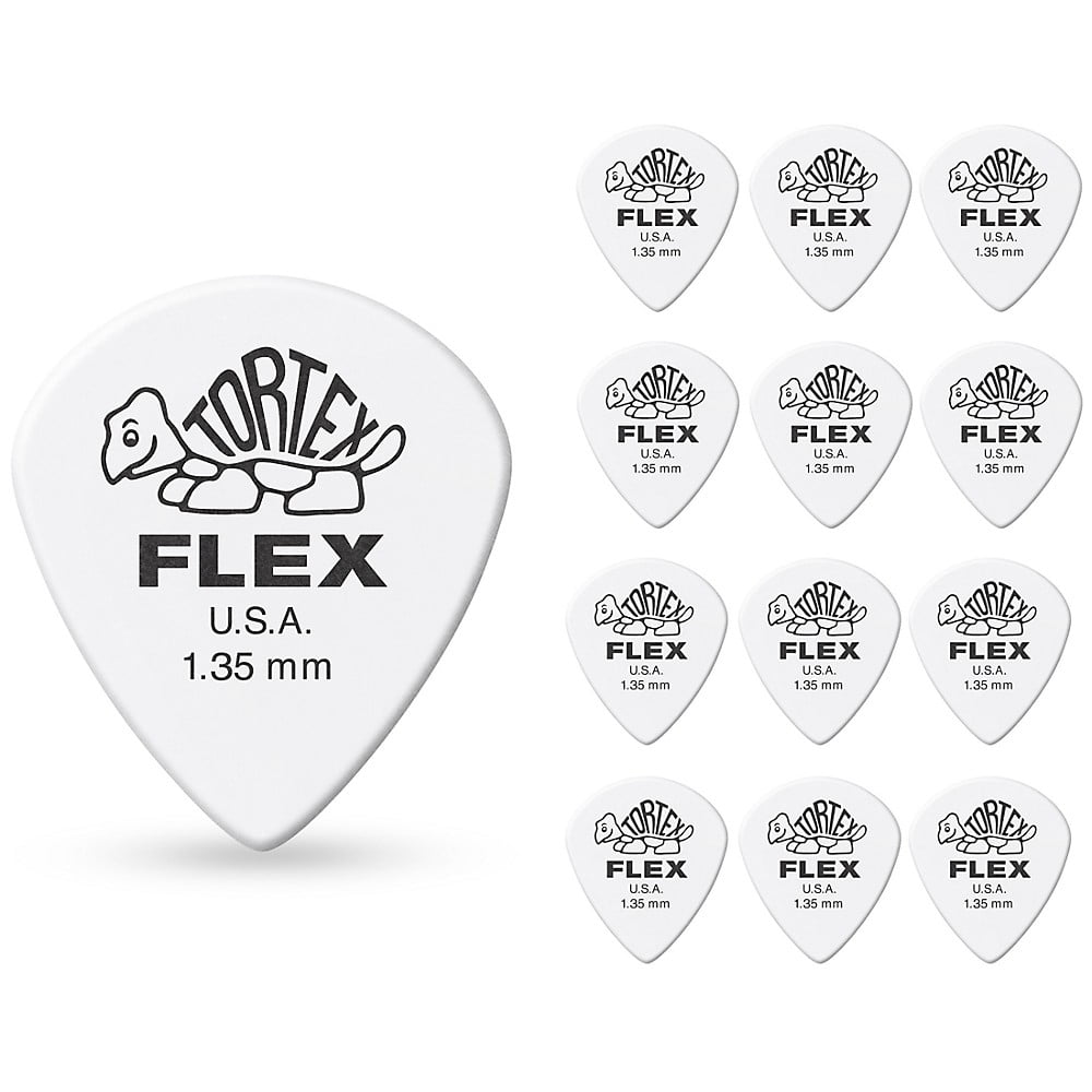 Dunlop Flex Jazz III 1.35mm Guitar Picks | 12 Pack - Walmart.com