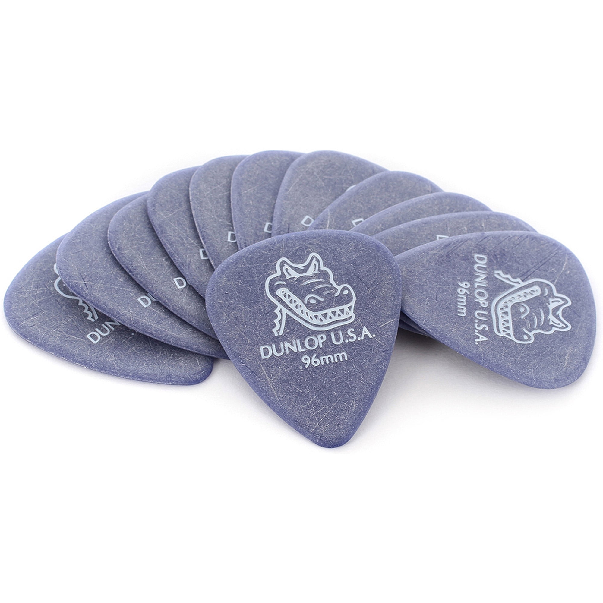 Dunlop Gator Grip Guitar Picks, High Quality Plectra, 96 mm, 12 Pack ...