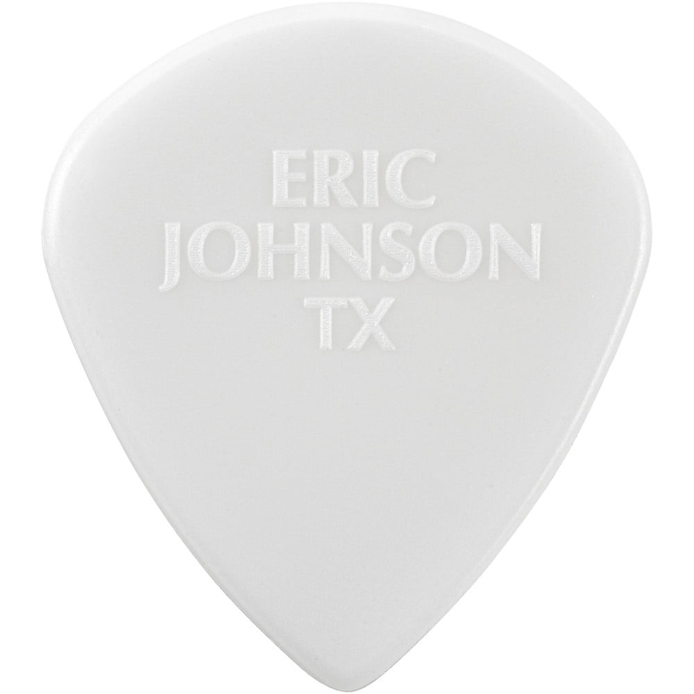 Dunlop Guitar Picks 24 Picks Eric Johnson Custom Nylon Jazz III White ...