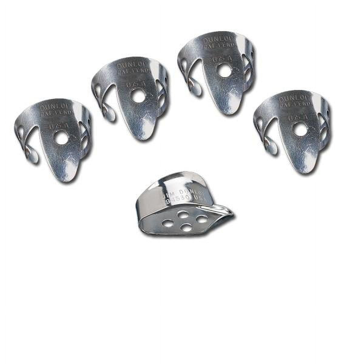 Dunlop Nickel Silver Player's Pack Finger and Thumbpicks (.25IN ...