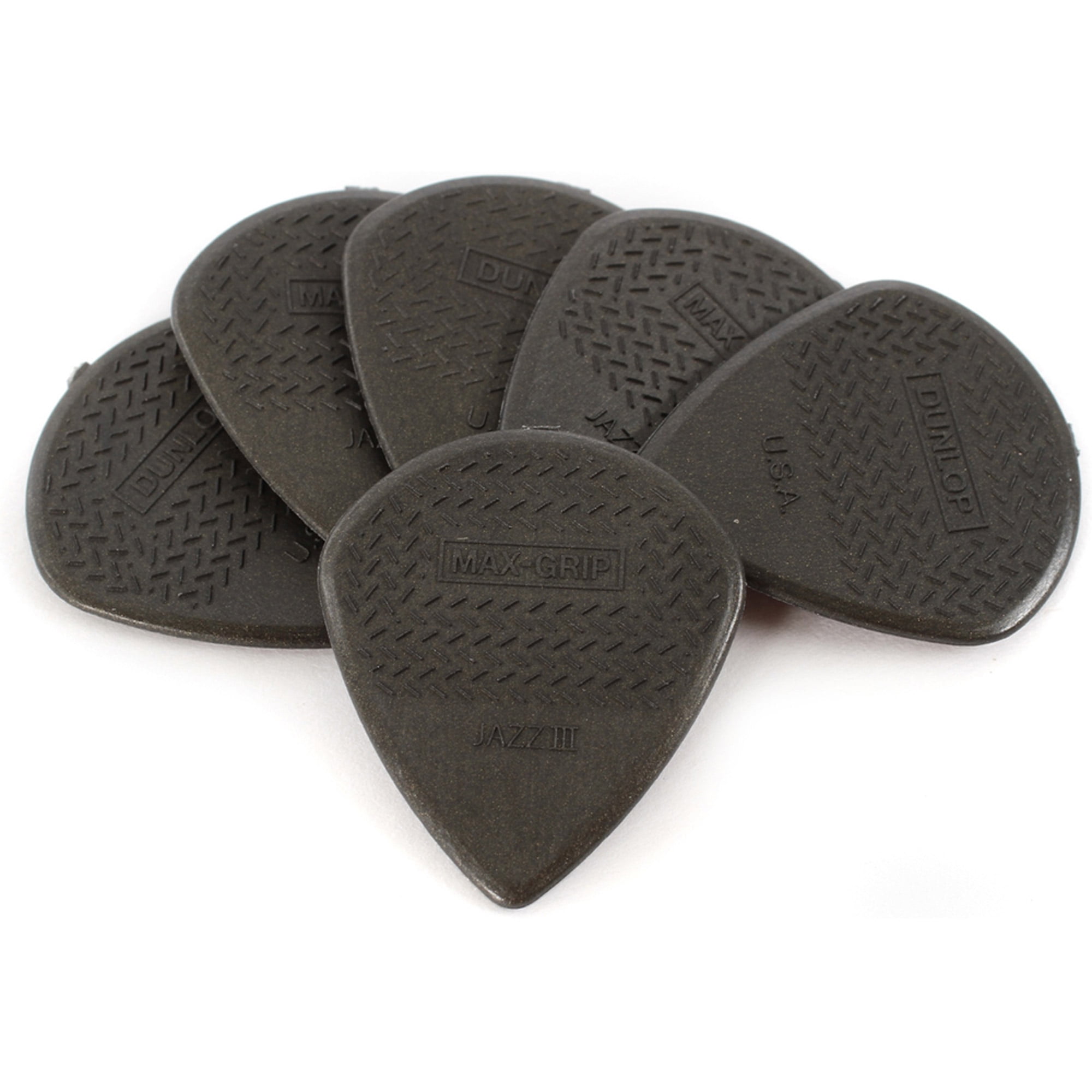 Dunlop Non-Slip Jazz Guitar Picks, Black 0.2 lb - Walmart.com