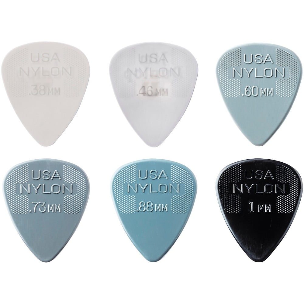 Dunlop Nylon Standard Variety Pick Pack 12 Pack - Walmart.com