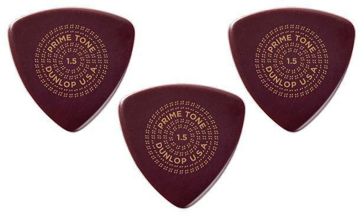 Dunlop Primetone Triangle with Grip Picks 3 Pack, 1.5mm - Walmart.com