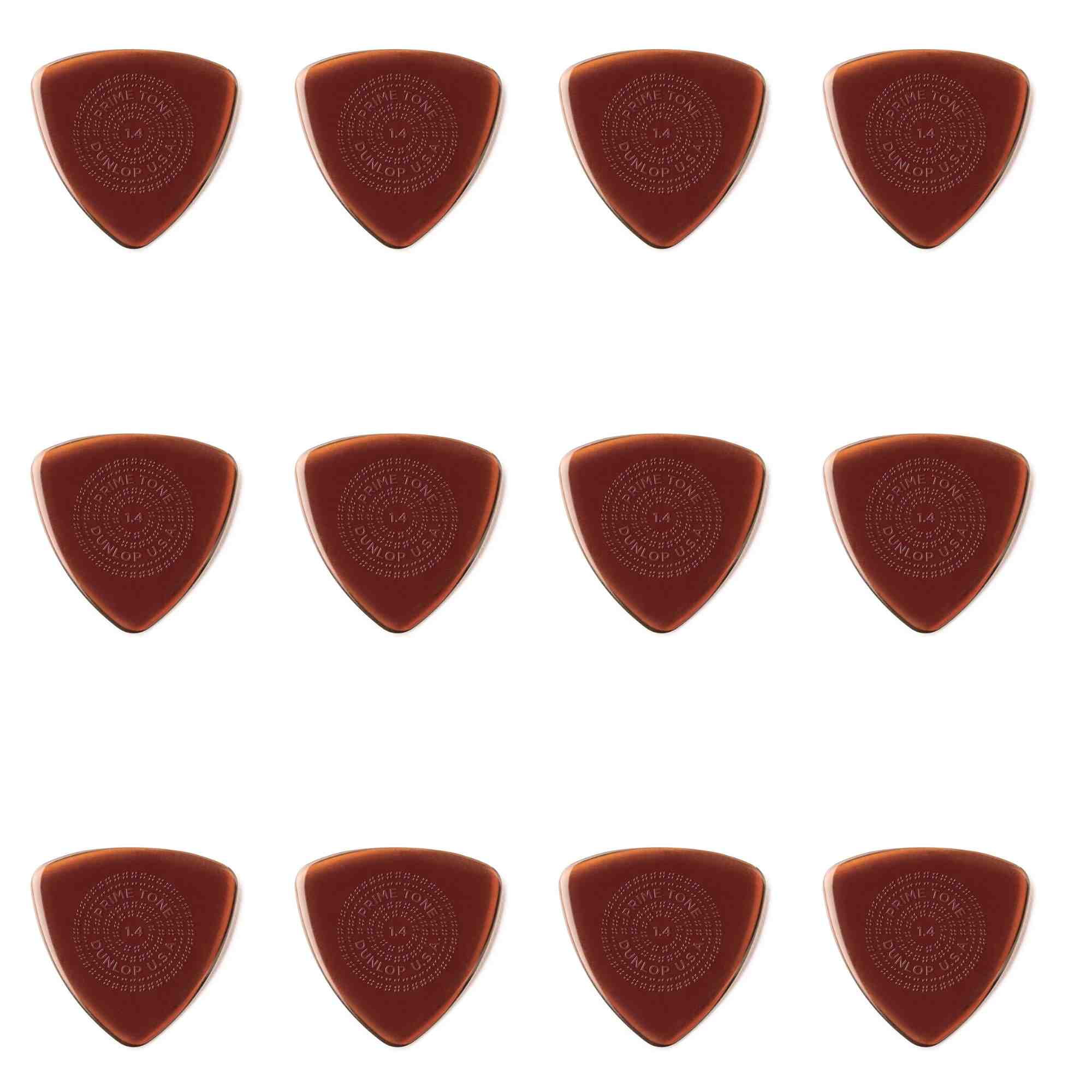 Dunlop Primetone Triangle with grip - 1.4mm Gauge - 12 picks - Walmart.com