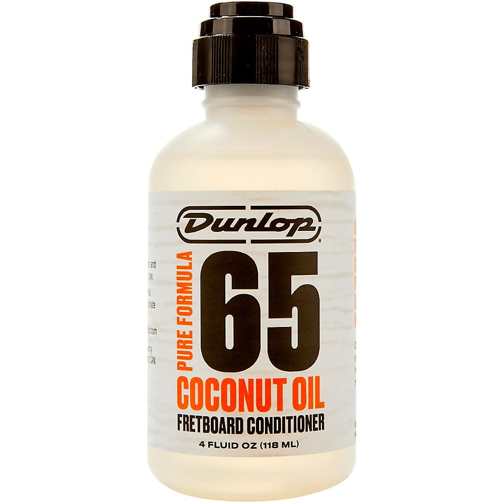 Dunlop Pure Formula 65 Coconut Oil Fretboard Conditioner - 4 oz ...