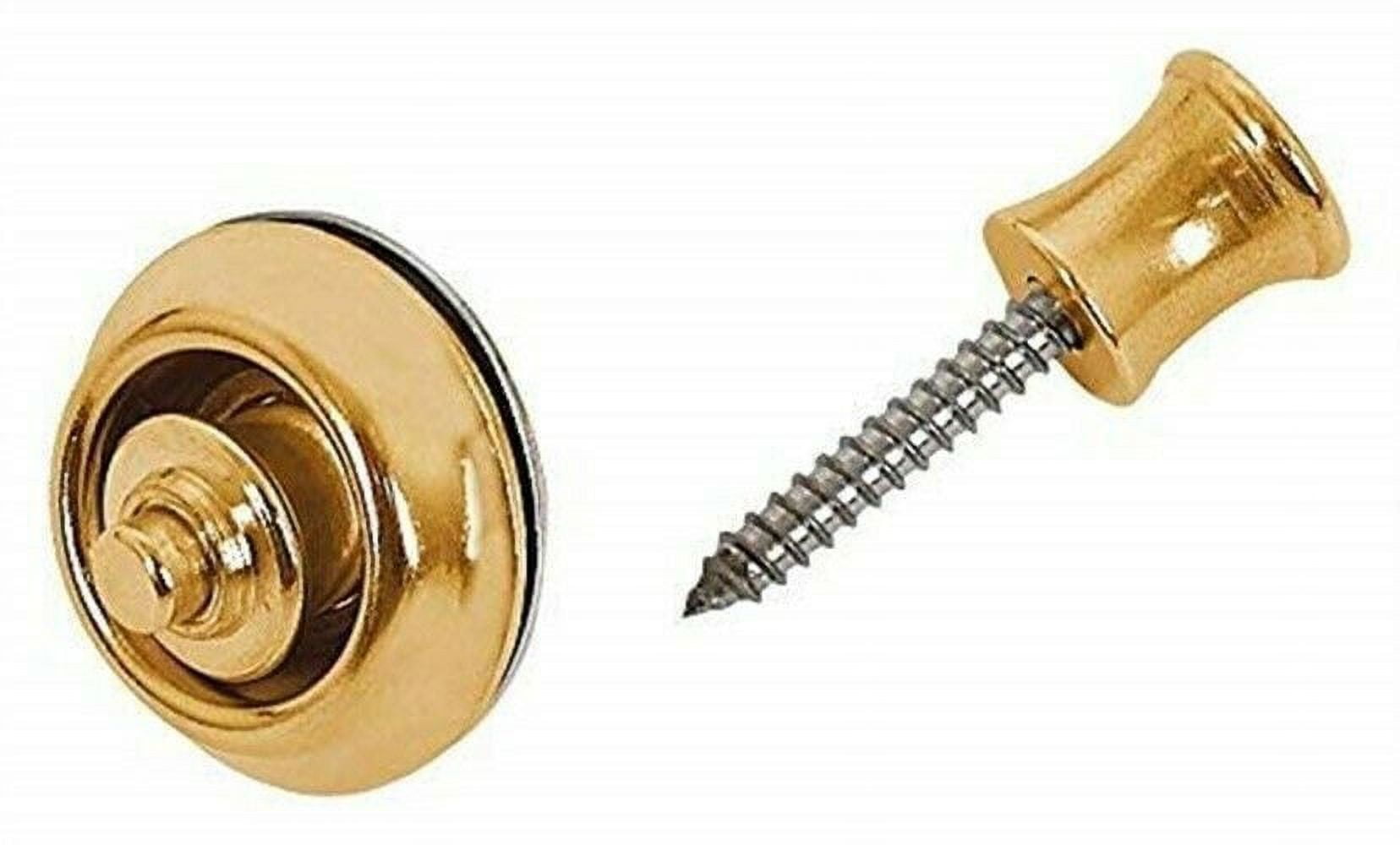 Dunlop Straplok Strap Retainers Original Brass - Walmart.com