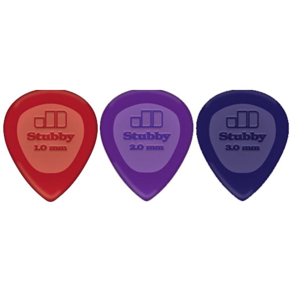 Dunlop Stubby 475R1.0 Guitar Pick - Walmart.com