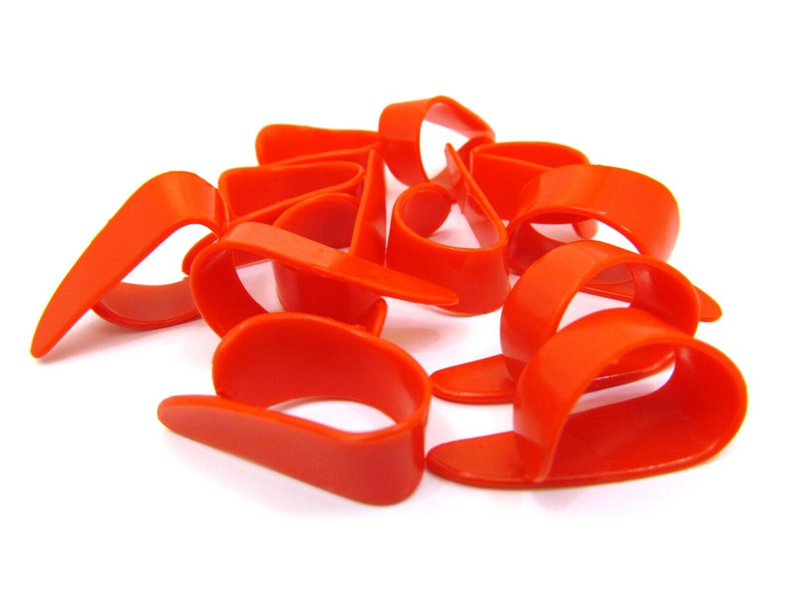 Dunlop Thumb Picks 12 Pack Red Medium Delrin Guitar and Banjo 9051R ...