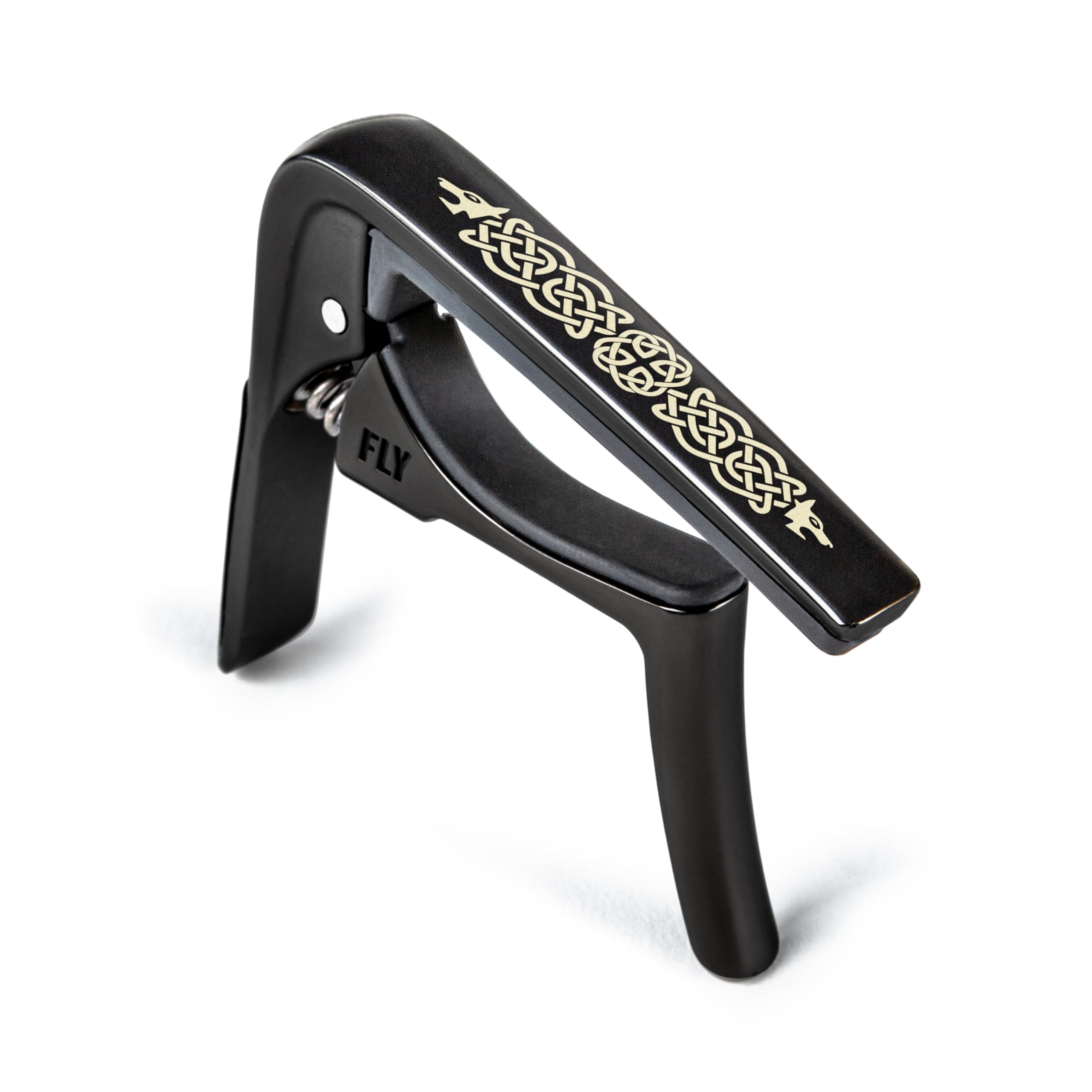 JIM DUNLOP Trigger Fly Capo Celtic Knot Edition Curved-Black (63CBKC ...
