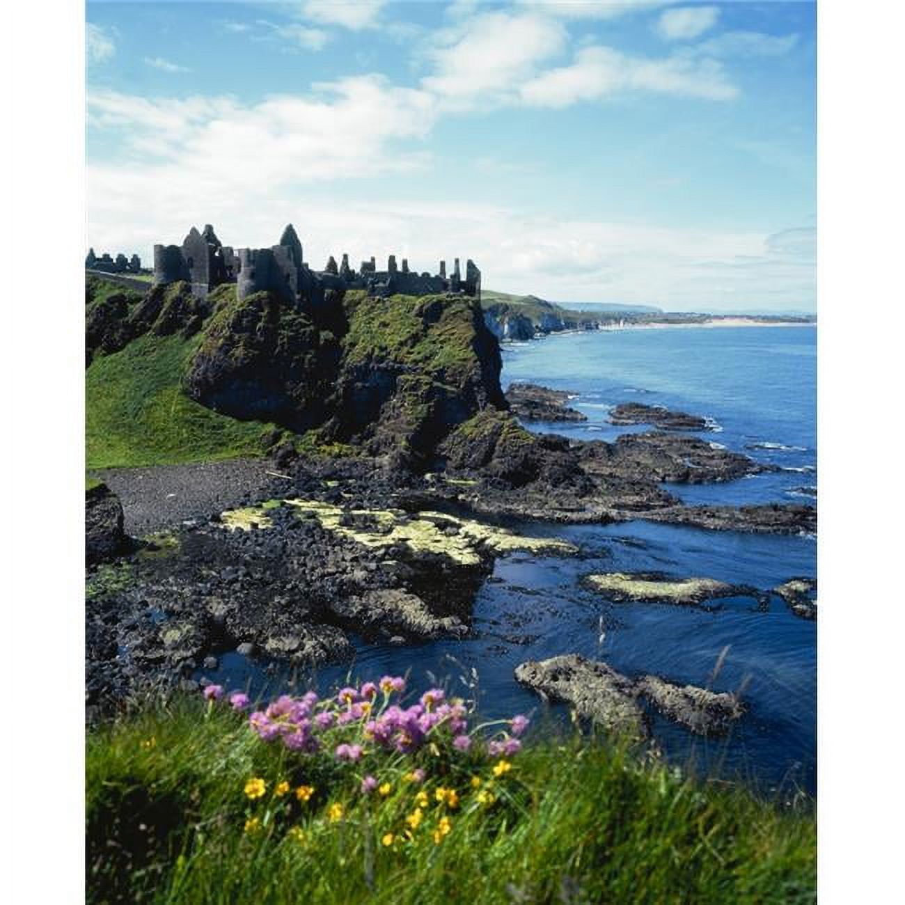 Dunluce Castle Co Antrim Ireland Poster Print by The Irish Image ...