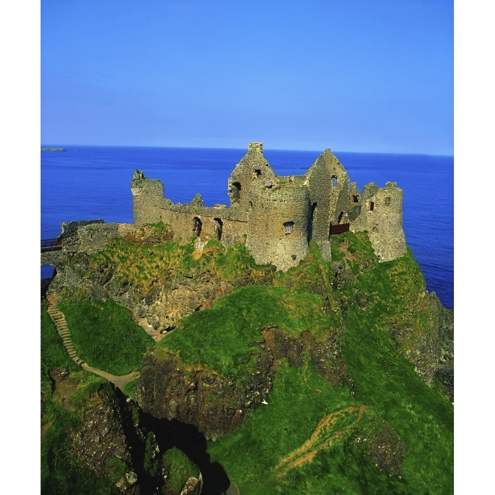 Dunluce Castle Near Bushmills Co Antrim Ireland by The Irish Image ...