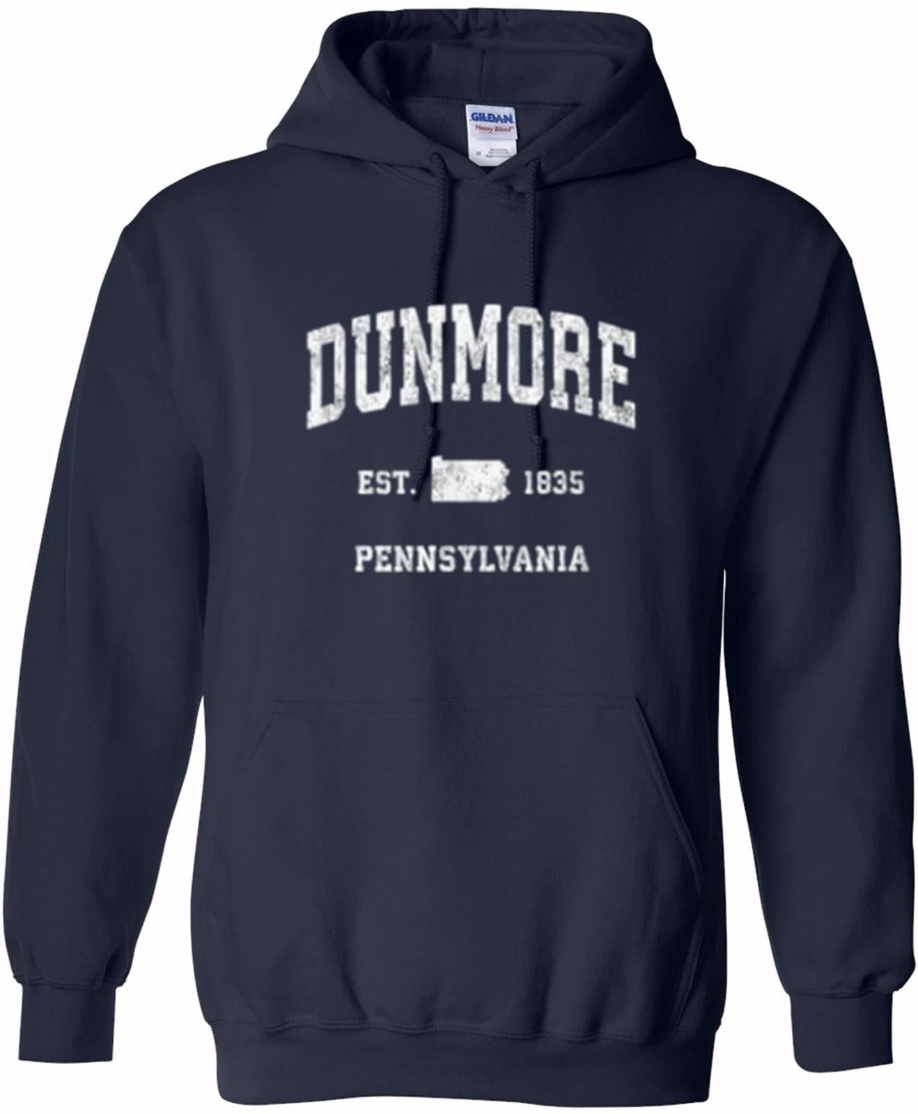 Dunmore Pennsylvania Local City Map State Town Name Graphic Hoodie, for ...
