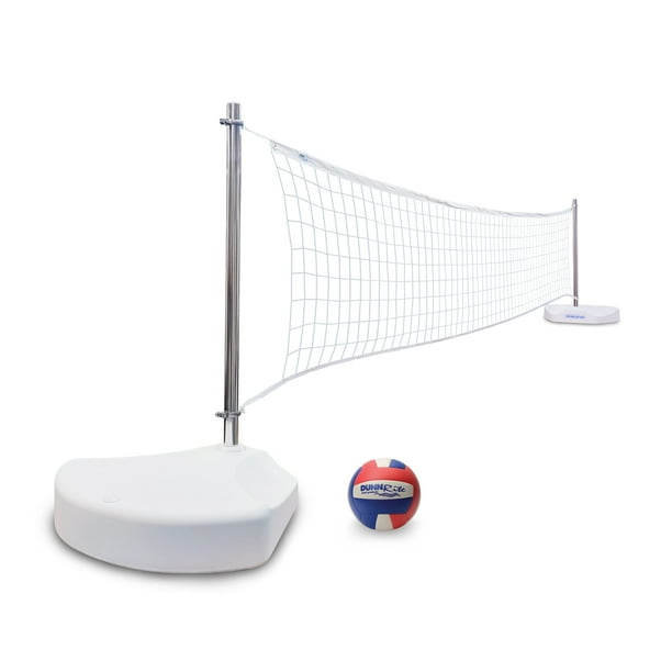 Dunn-Rite Stainless WaterVolly Pool Volleyball Set - Walmart Business ...