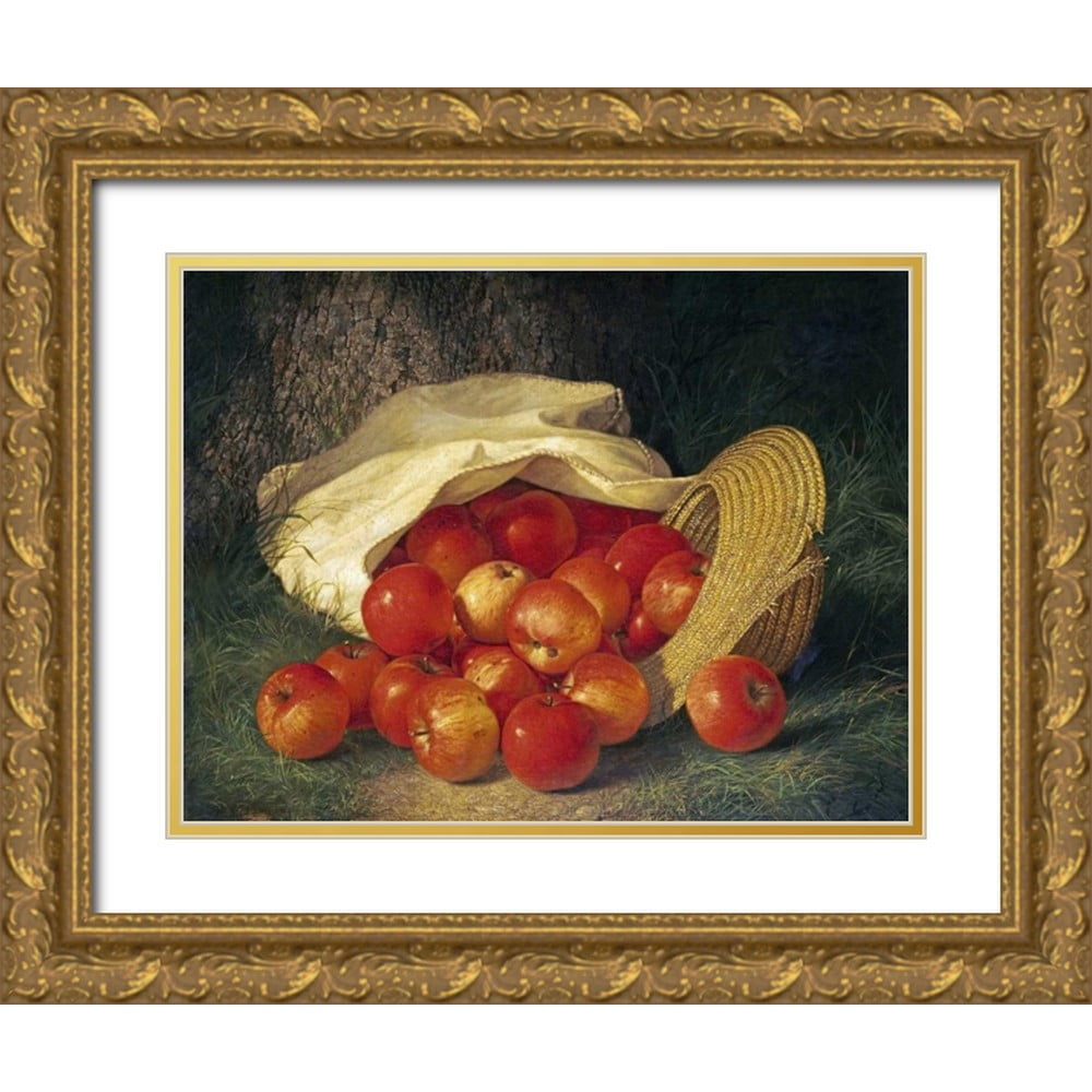 Dunning, Robert Spear 14x12 Gold Ornate Wood Framed with Double Matting Museum Art Print Titled ...