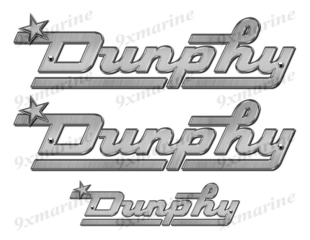 Dunphy 60s boat Stickers "3D Vinyl Replica" of originals - Walmart.com