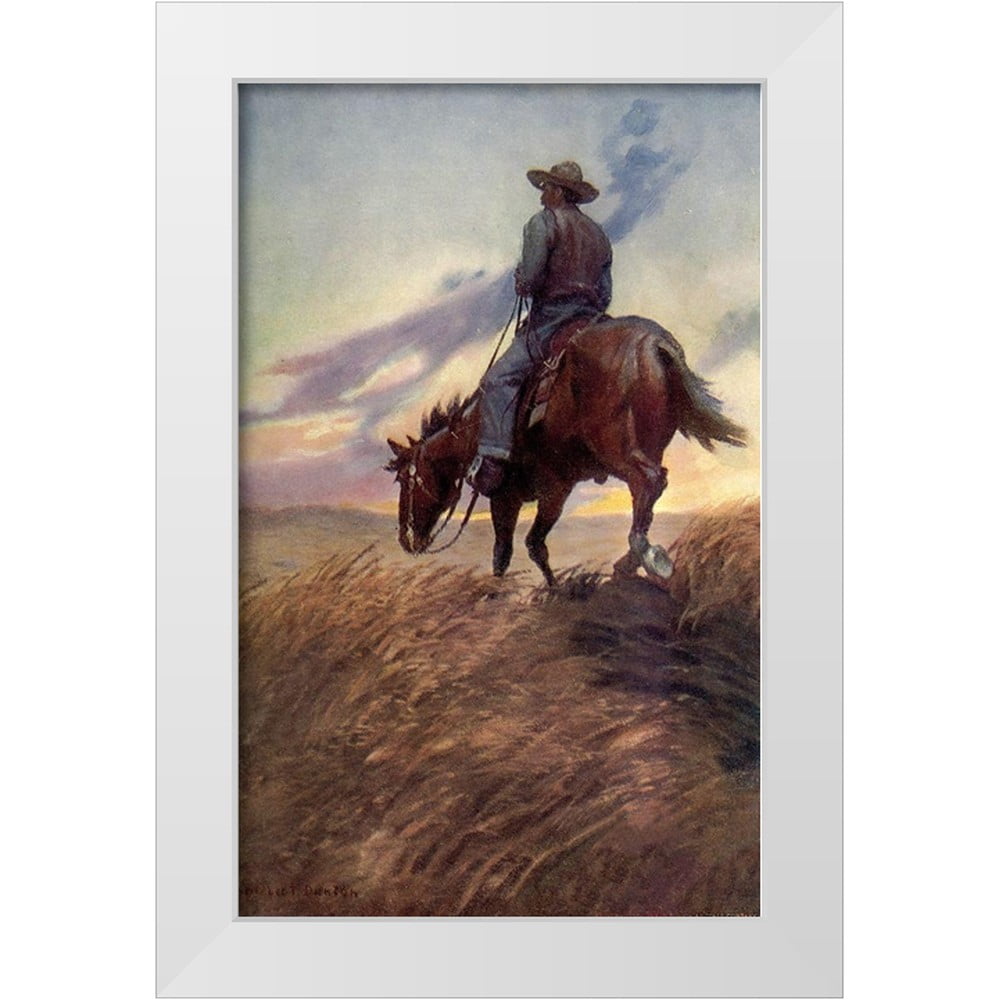 Dunton, William 10x14 White Modern Wood Framed Museum Art Print Titled ...