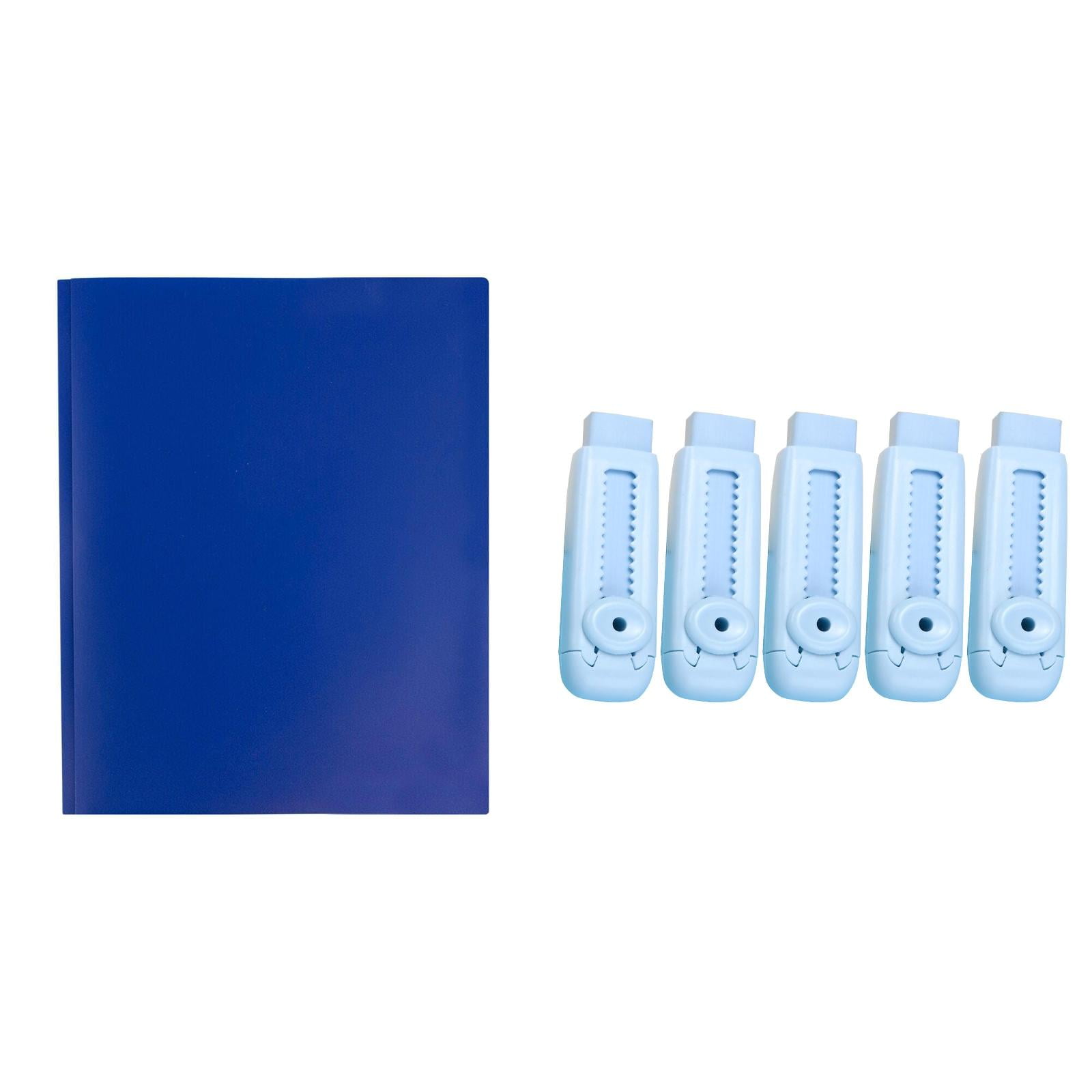 GBAYXJ Dunwell Colored Plastic Folder With Pockets And Prongs (Assorted ...