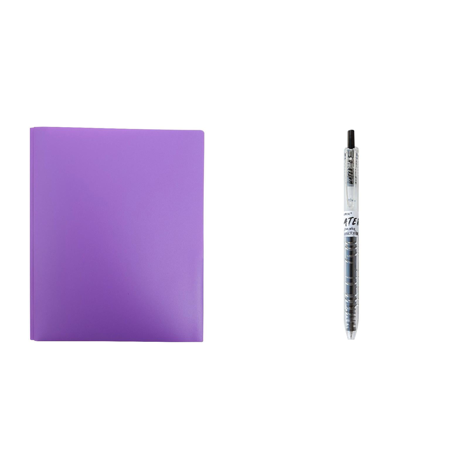 Dunwell Colored Plastic Folder With Pockets And Prongs (Assorted Colors ...