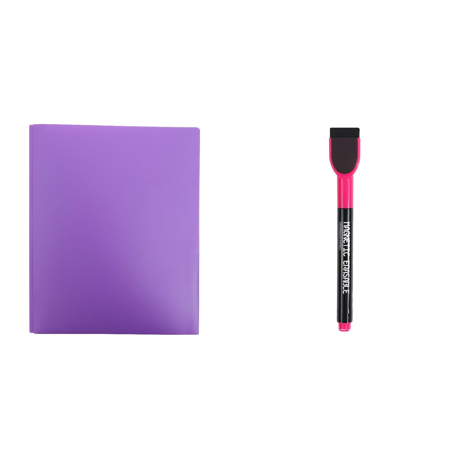 Dunwell Colored Plastic Folder With Pockets And Prongs (Assorted Colors ...