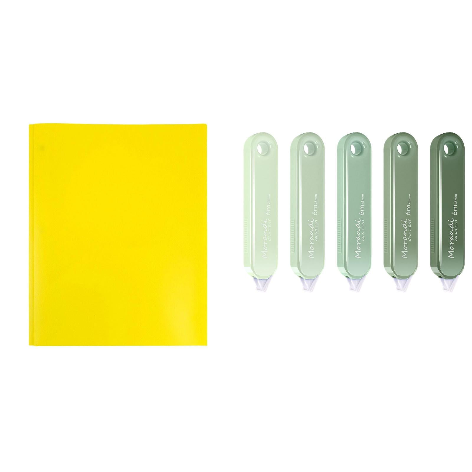 Dunwell Colored Plastic Folder With Pockets And Prongs (Assorted Colors ...