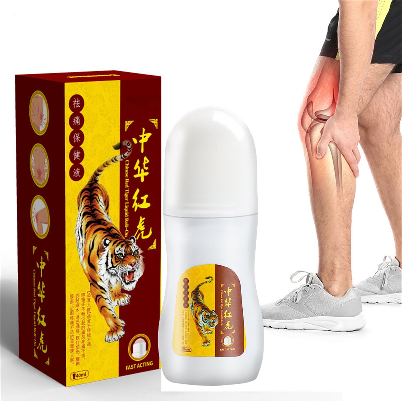 Dunxiashangmao Health and Beauty Red Tigers Oil For Joint Muscle ...
