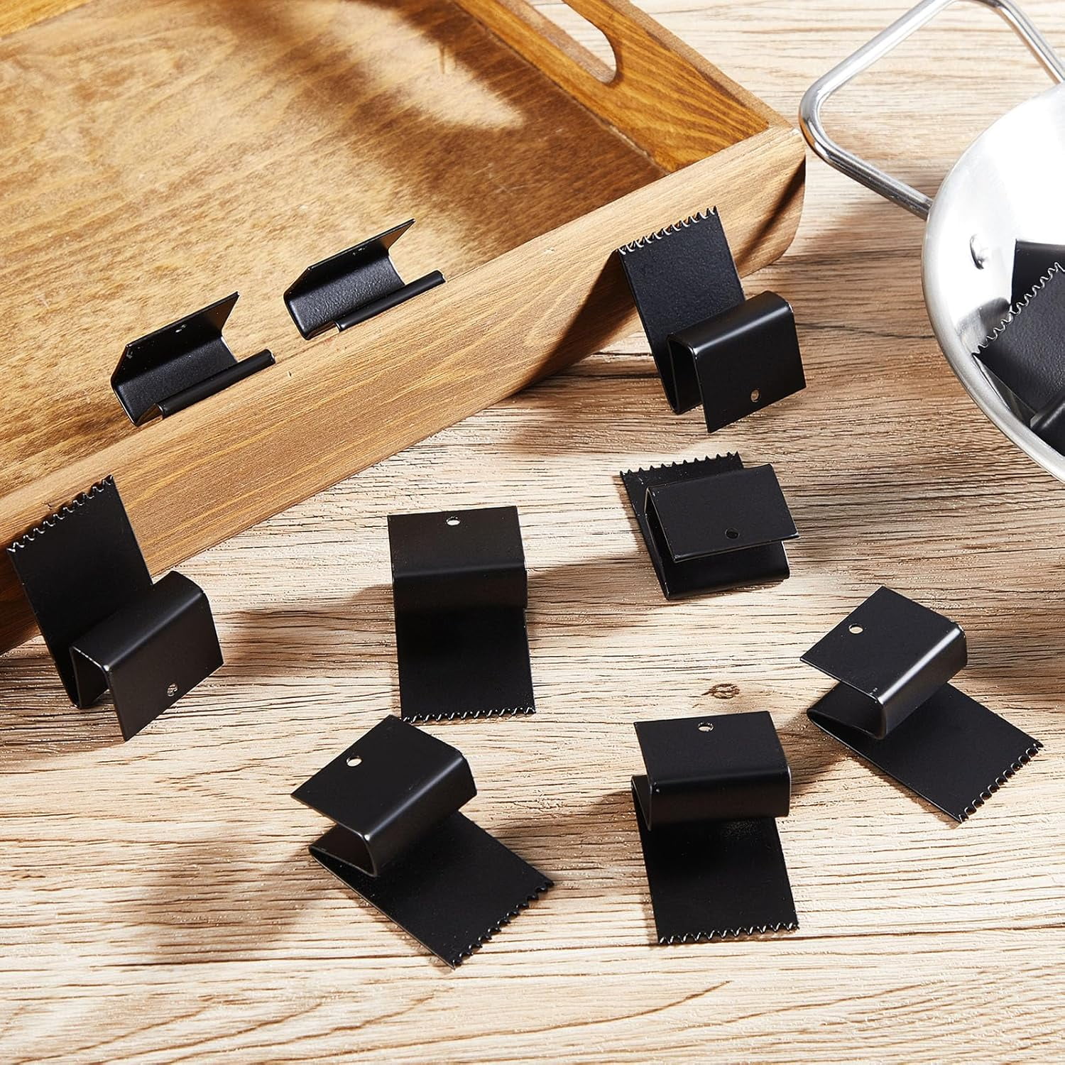 Dunzy 80 Pcs Hurricane Window Clips Fit 1/2 Inch Thick Plywood Carbon ...