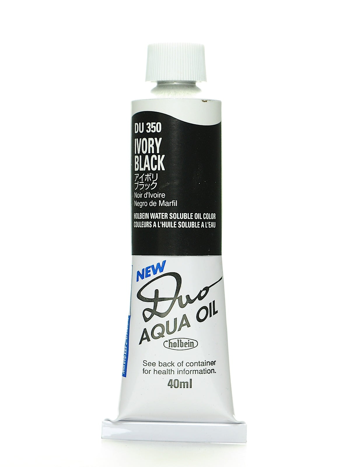 Duo Aqua Artist Oil Color ivory black, 40 ml (pack of 2) - Walmart ...