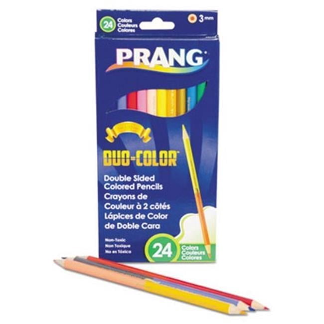 Duo Color Pencils, 24 Color Set - Set of 6 - Walmart.com
