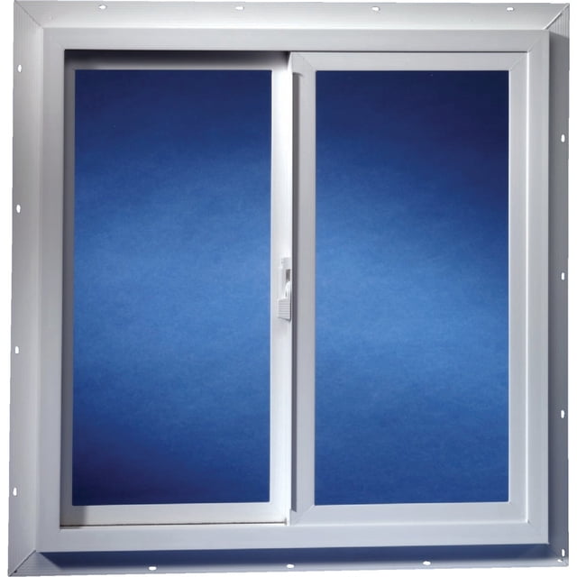 Duo-Corp 3020TMUT, 36x24in Tempered Glass Utility Window with Vinyl ...