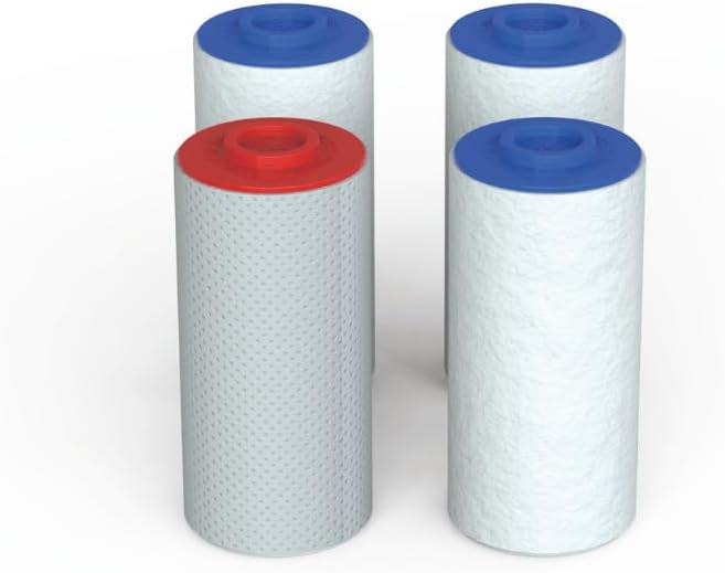 Duo Shower Filter Replacement Cartridges Full Set + Extra Filters - NSF ...