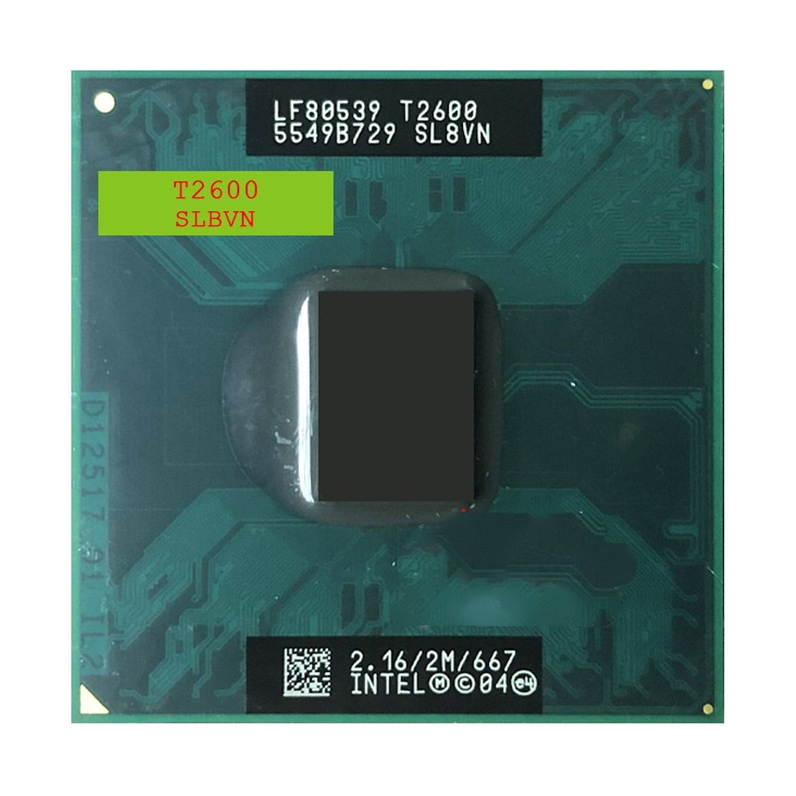 Duo T2600 SL8VN SL9JN 2.1 GHz Dual- Dual-Thread CPU Processor 2M 31W ...