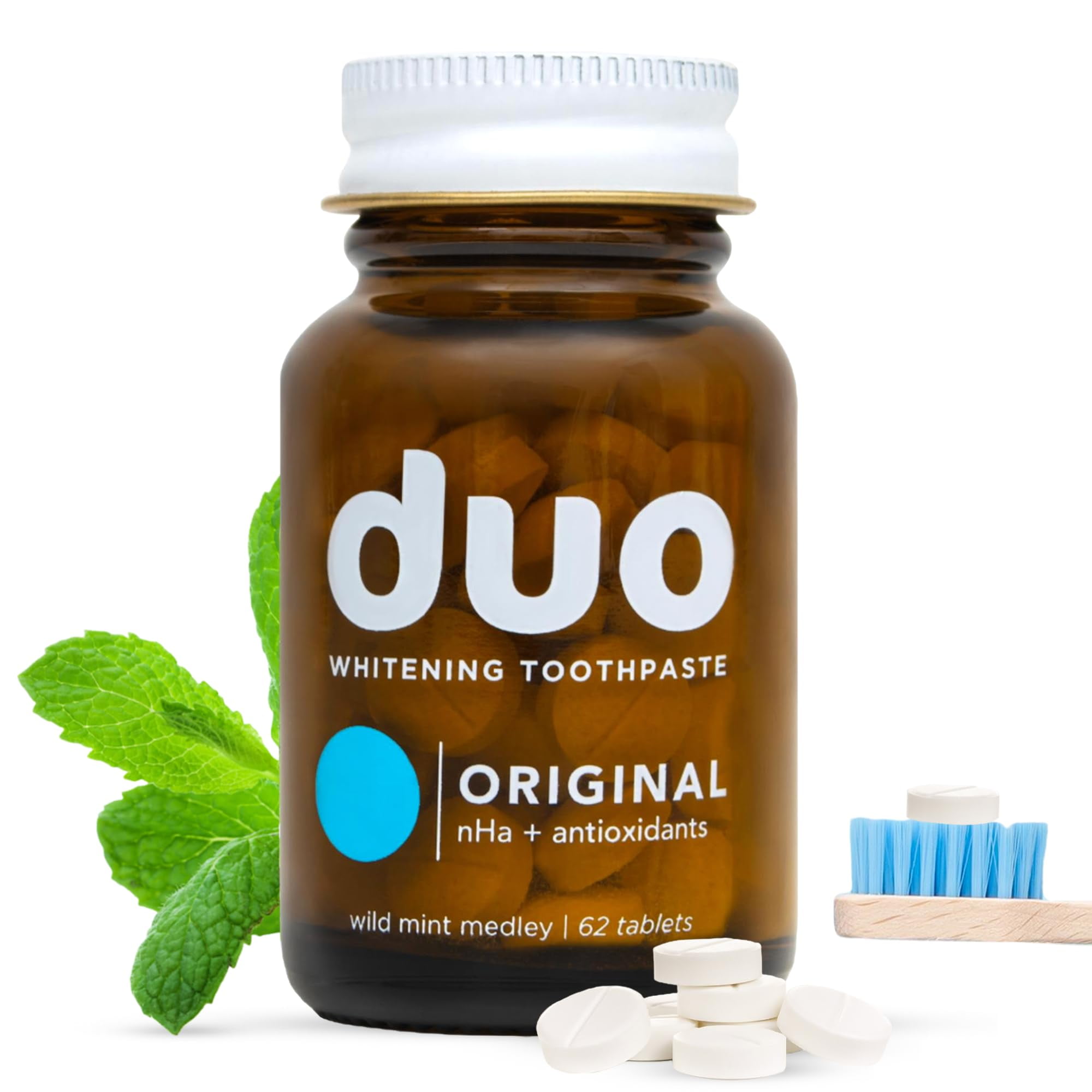 Duo Toothpaste Tablets | YPF5 Nano-Hydroxyapatite (nHa) Natural ...