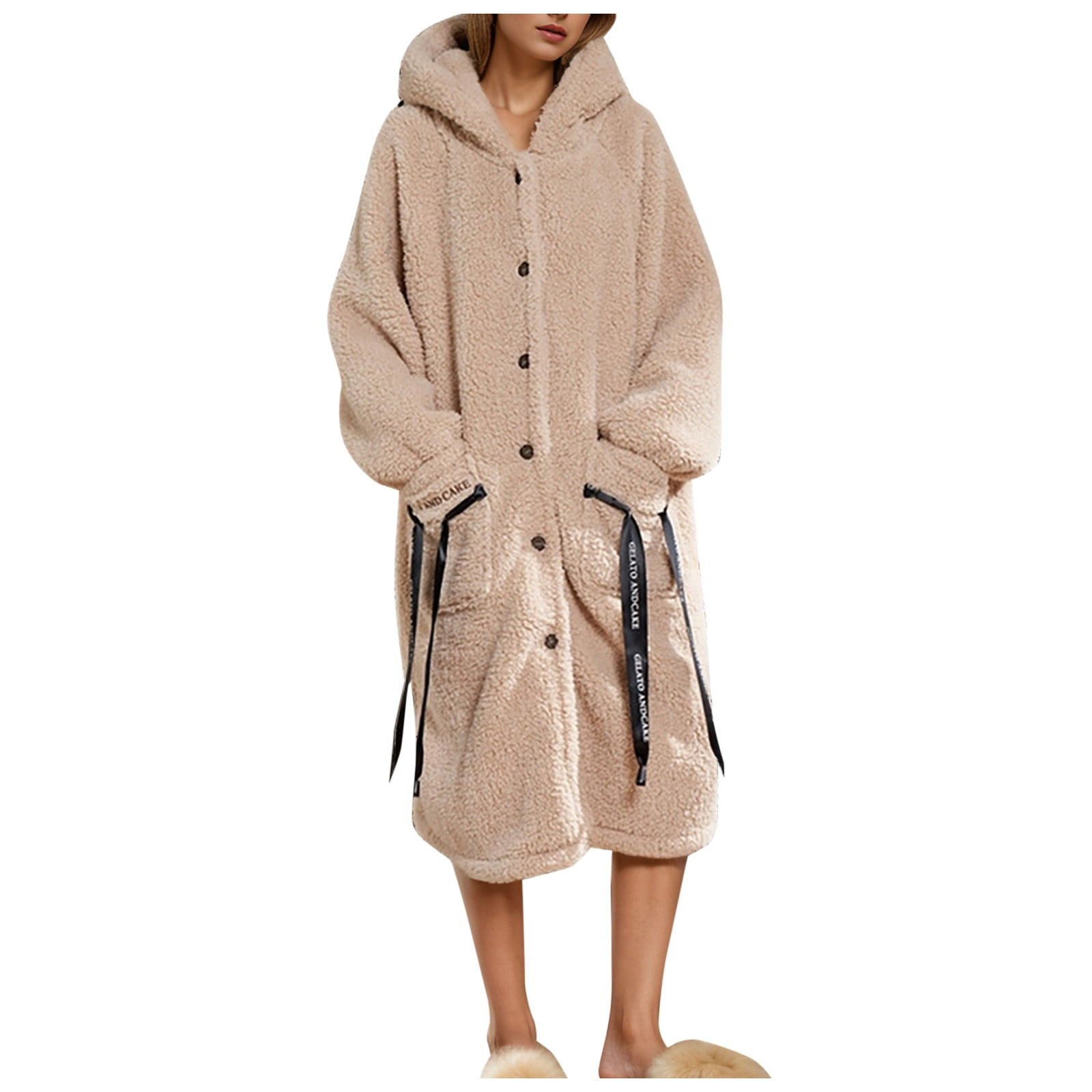 DuoJiaJ Ladies' Autumn And Winter New Shu Cotton Velvet Padded Robe ...